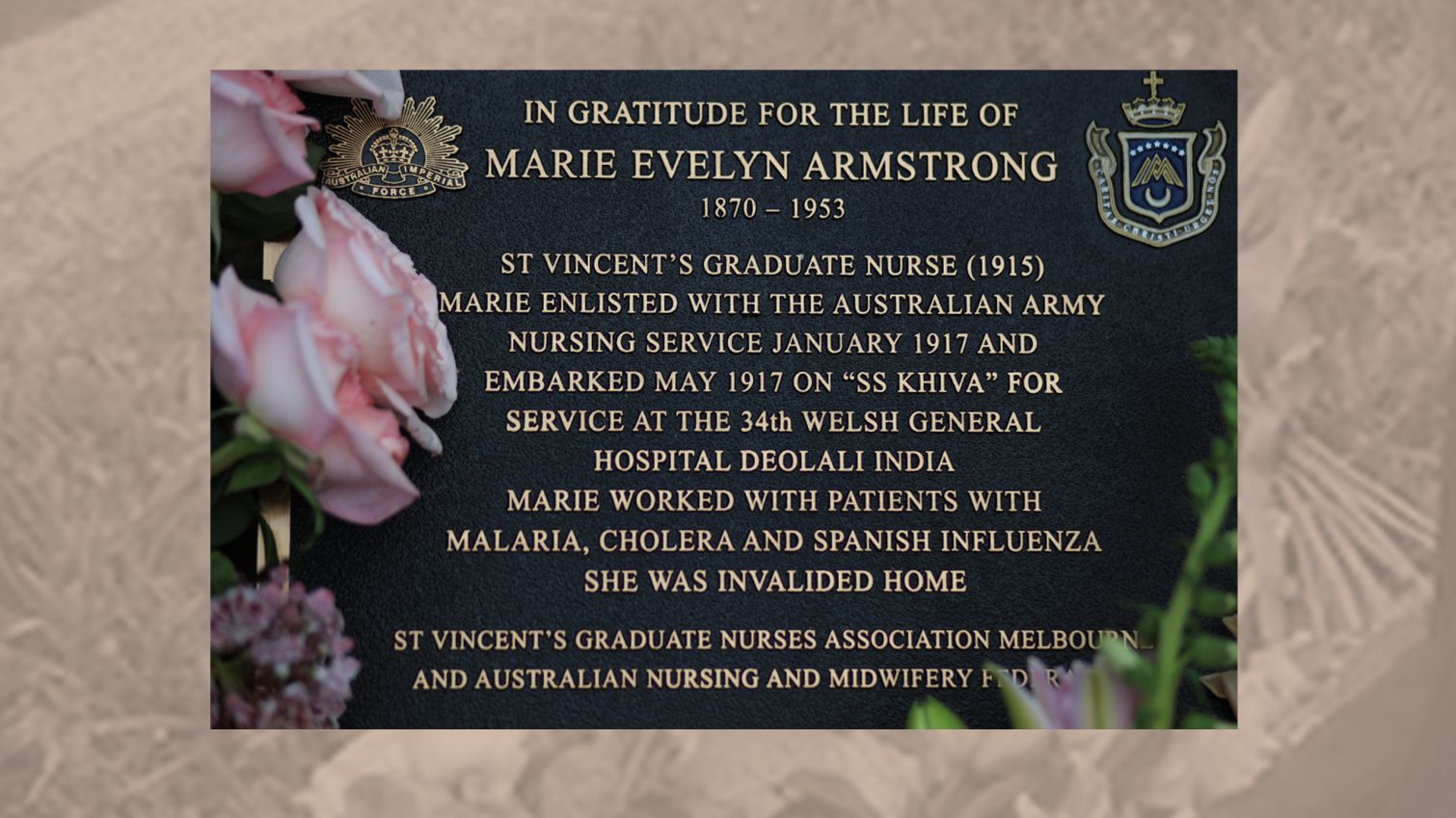 Remembering WW1 nurse Marie Armstrong